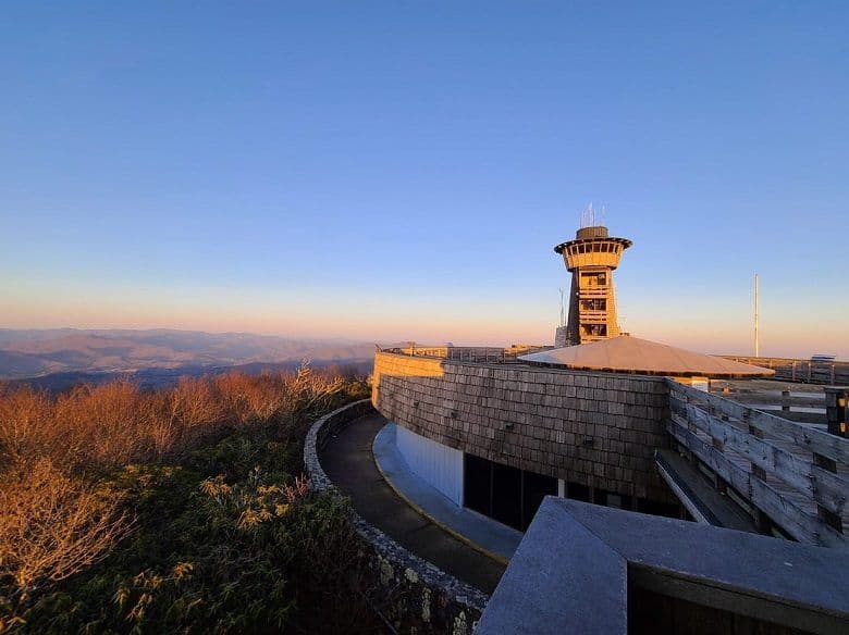 Hiking Brasstown Bald at Sunset Georgia Hikes